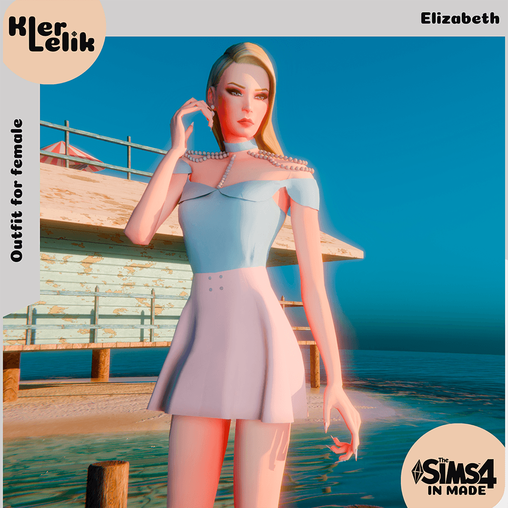 Elizabeth Outfit - Gallery - The Sims 4 Create a Sim - CurseForge