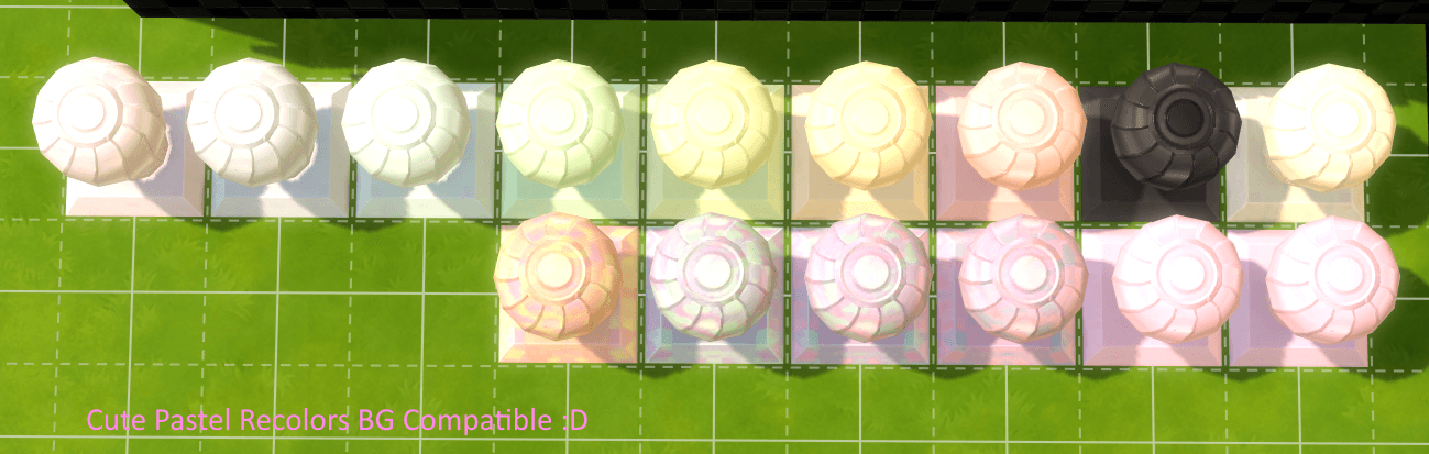 BubblegumheadCollectionPT3BaseGameObjectsRecolor - Gallery - The Sims 4 ...