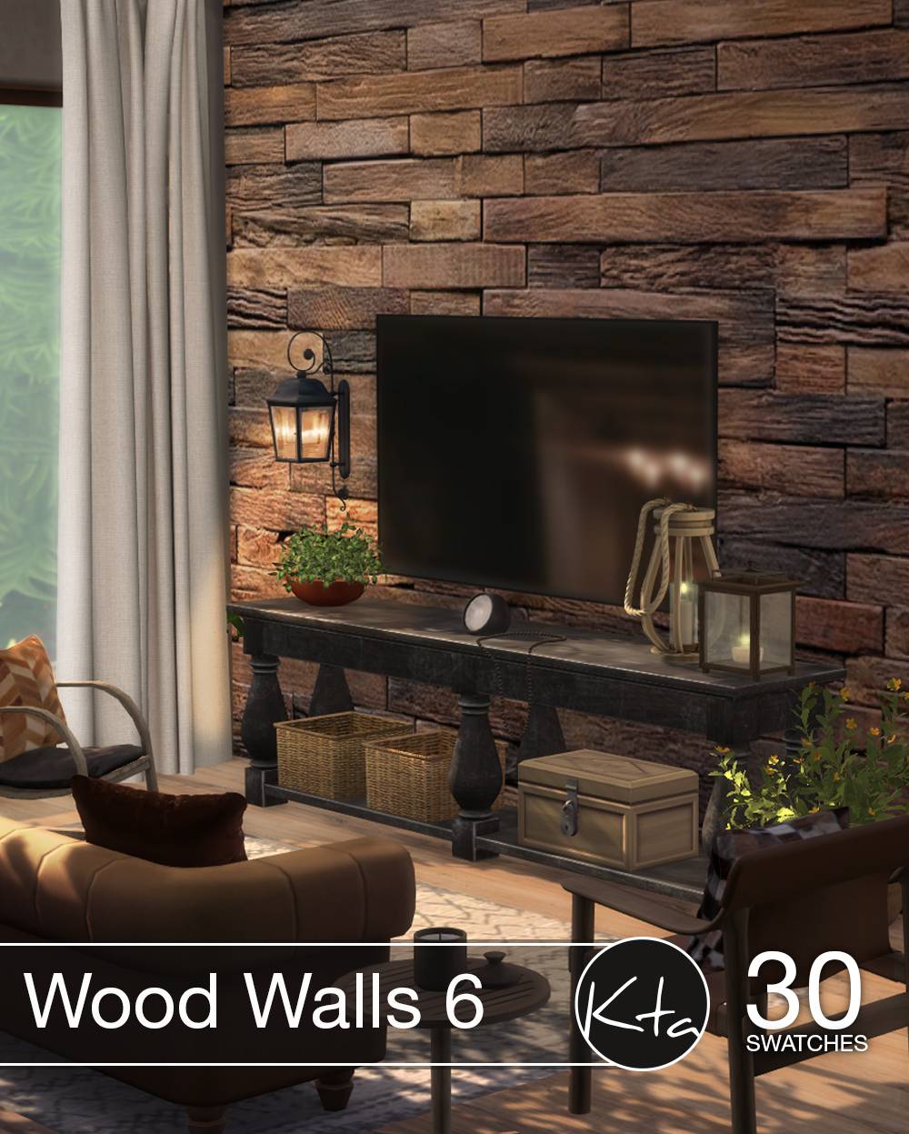 [kta] Wood Walls 6 - Gallery - The Sims 4 Build / Buy - CurseForge