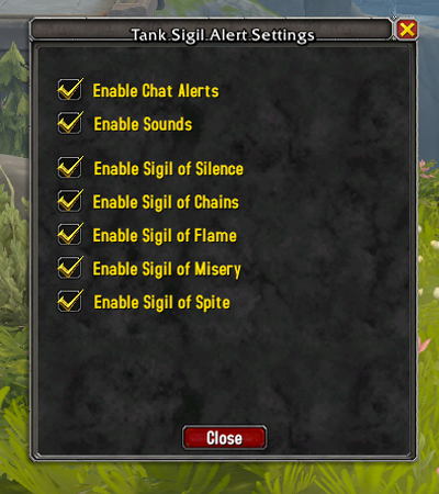 Sigil Alert - Gallery - World of Warcraft Addons - CurseForge