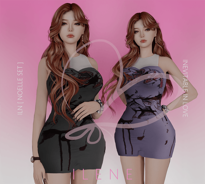 ILN. Noelle Dress by Moonlight Series - Gallery - The Sims 4 Create a ...