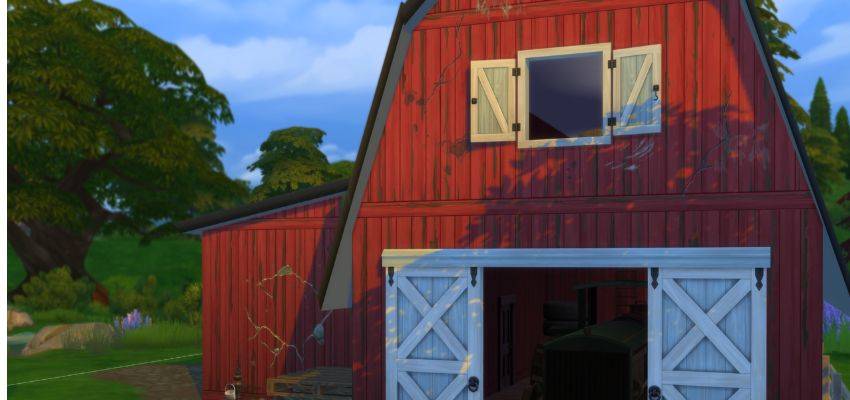 Old Fisher Barn - Gallery - The Sims 4 Rooms / Lots - CurseForge