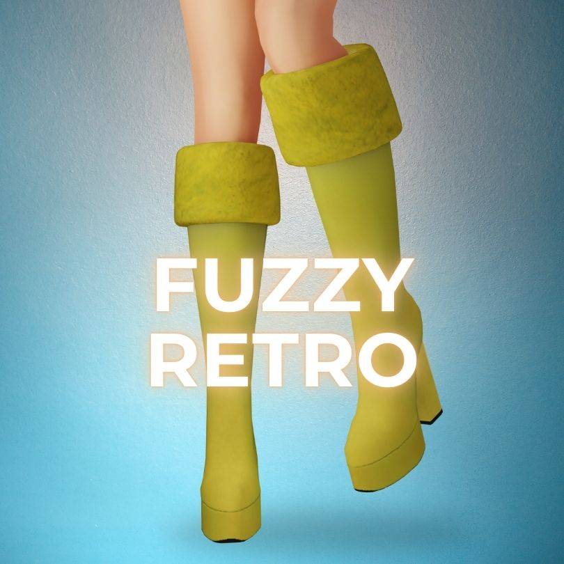 [MiliNiki] Fuzzy Retro Boots - Gallery - The Sims 4 Create a Sim ...