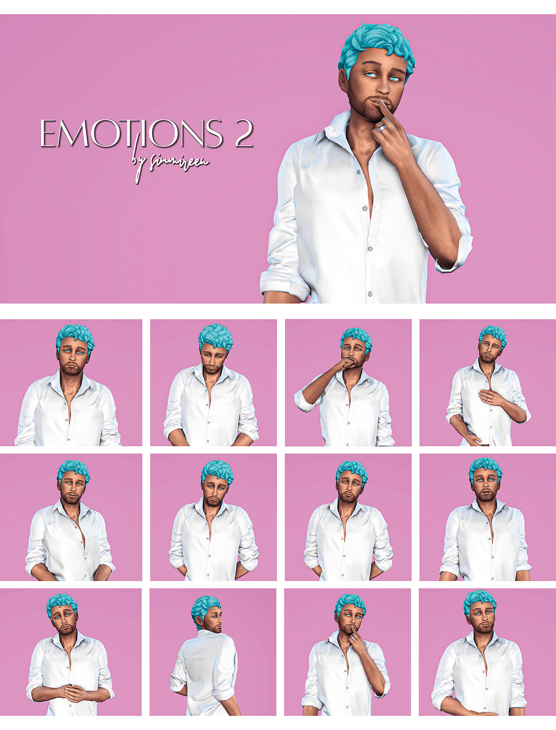 [simmireen] emotions 2 - Gallery - The Sims 4 Mods - CurseForge