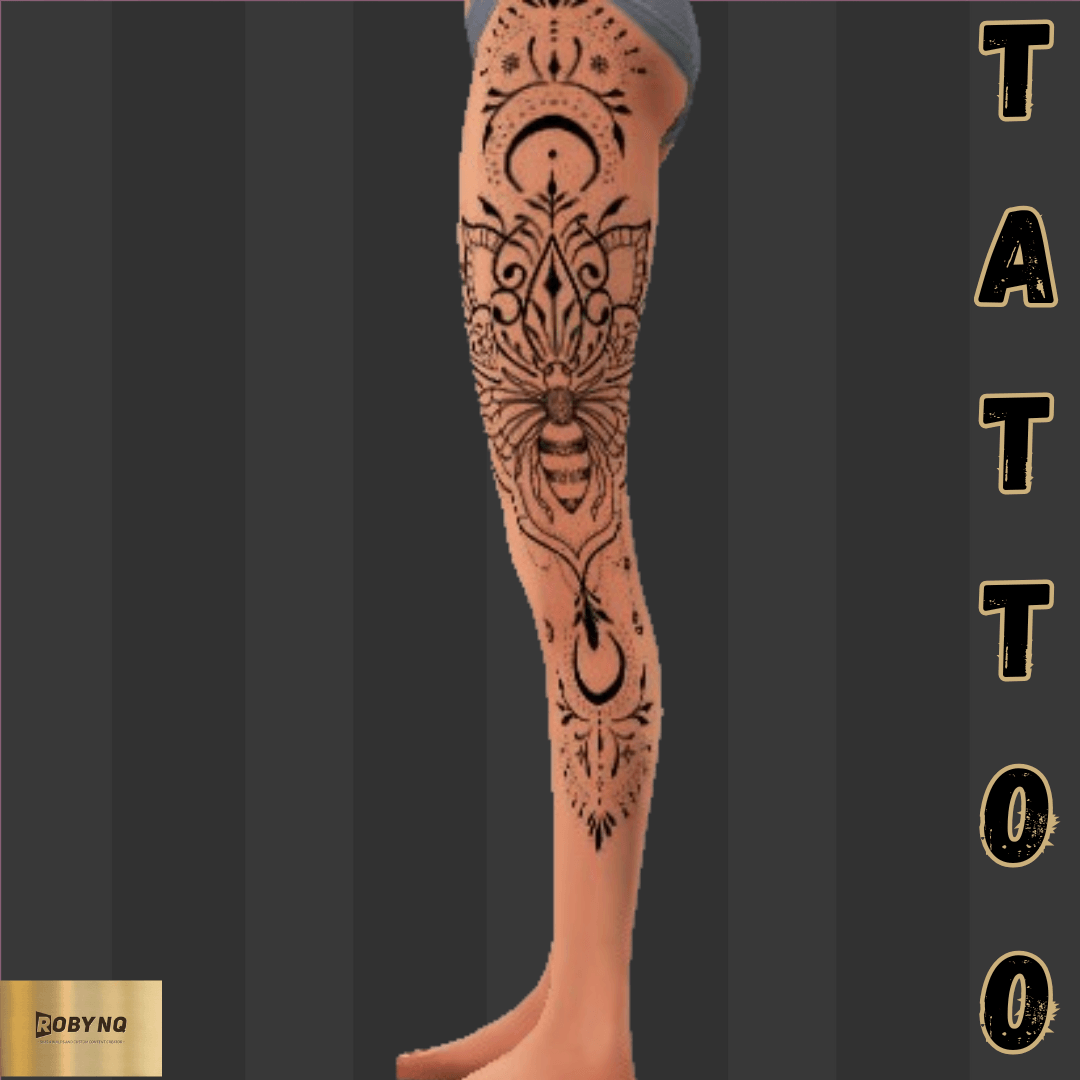 Robynq Tattoo RL2217 - Basegame compatible - The Sims 4 Create a Sim ...