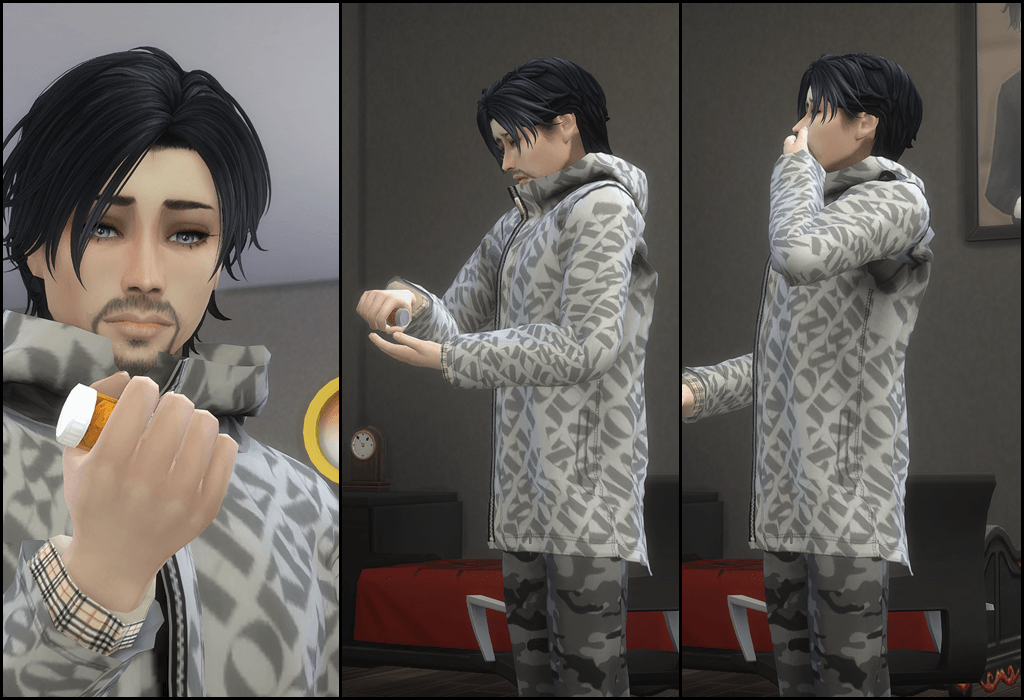 [F] Medication Posepack - Gallery - The Sims 4 Mods - CurseForge