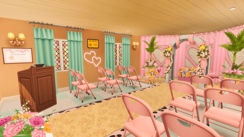 Tacky Honeymoon Hotel and Wedding Chapel - Gallery - The Sims 4 Rooms ...