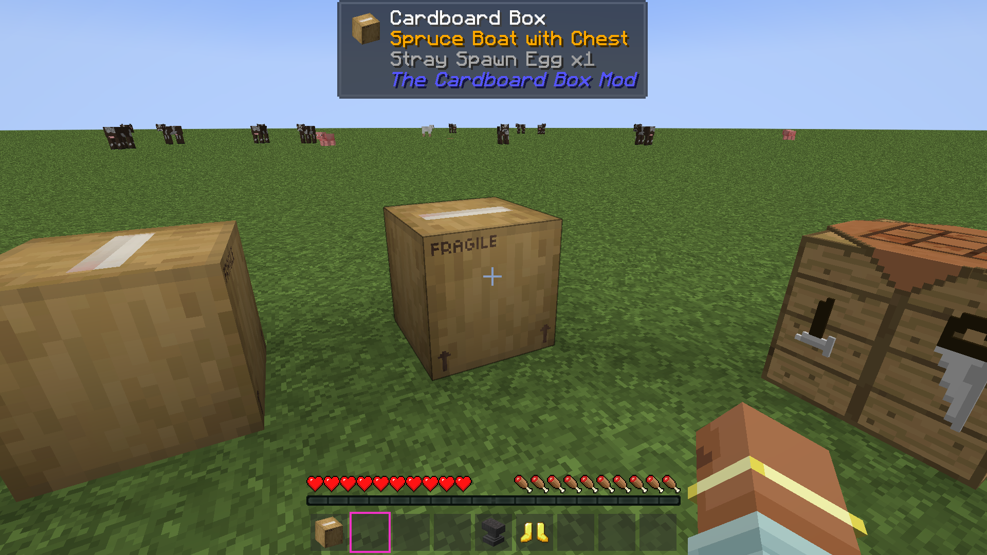 The Cardboard Box Extension - Gallery - Minecraft Mods - CurseForge
