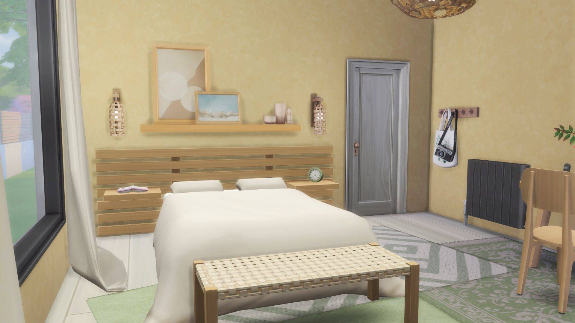 Minimal Earthy Teens Bedroom - The Sims 4 Rooms / Lots - CurseForge