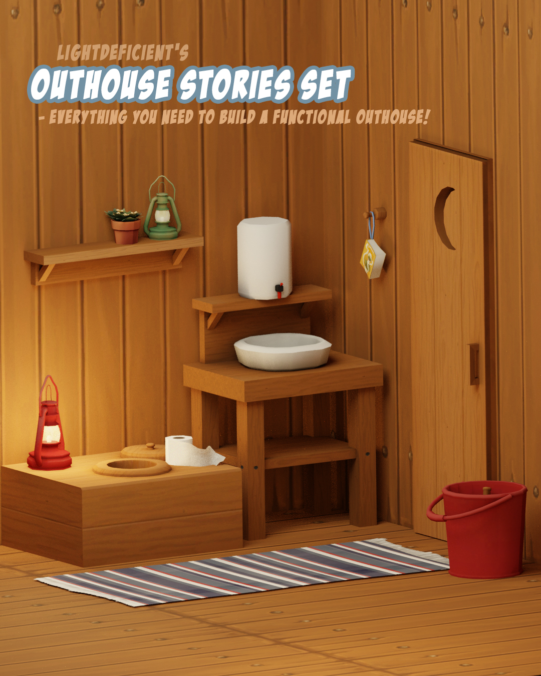 Outhouse Stories Set - Gallery - The Sims 4 Build / Buy - CurseForge