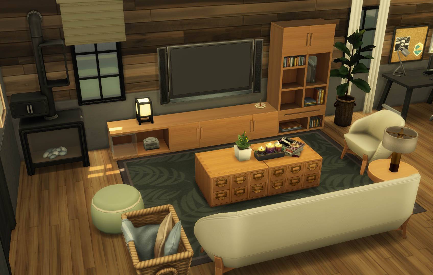 Fancy Cabin - Gallery - The Sims 4 Rooms / Lots - CurseForge