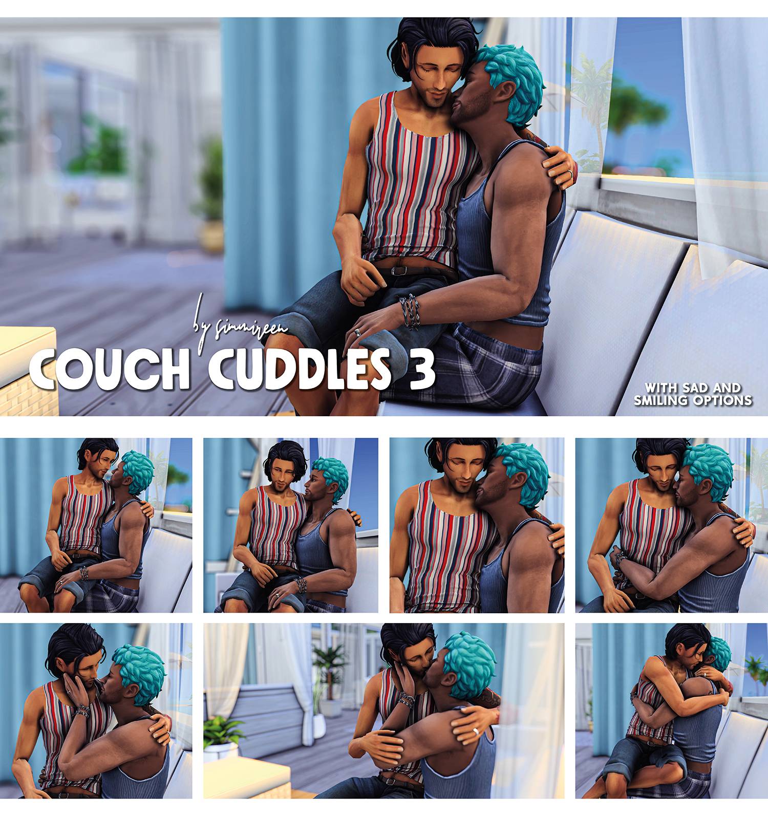 [simmireen] couch cuddles 3 - Gallery - The Sims 4 Mods - CurseForge