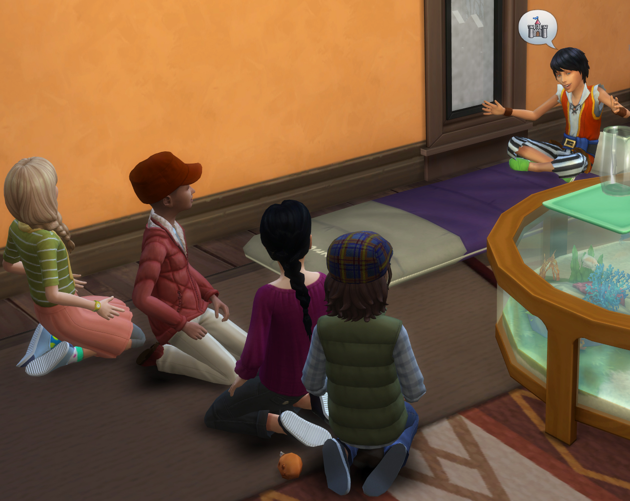 Sit During Sleeping Bag Story - Gallery - The Sims 4 Mods - CurseForge