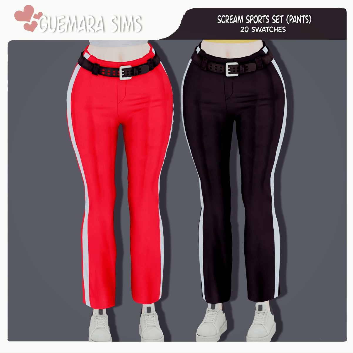Scream Sports Set (pants) - Gallery - The Sims 4 Create a Sim - CurseForge