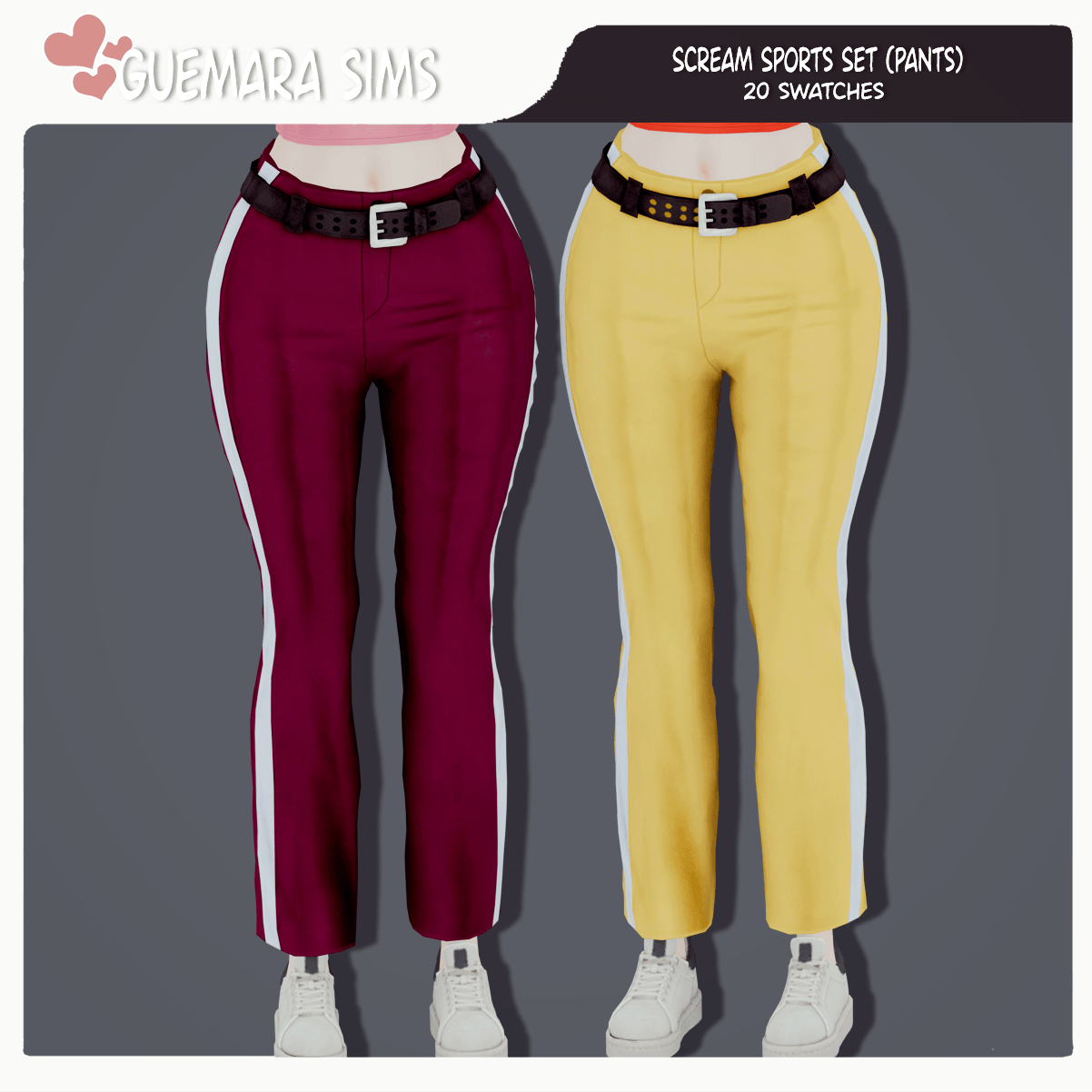 Scream Sports Set (pants) - Gallery - The Sims 4 Create a Sim - CurseForge