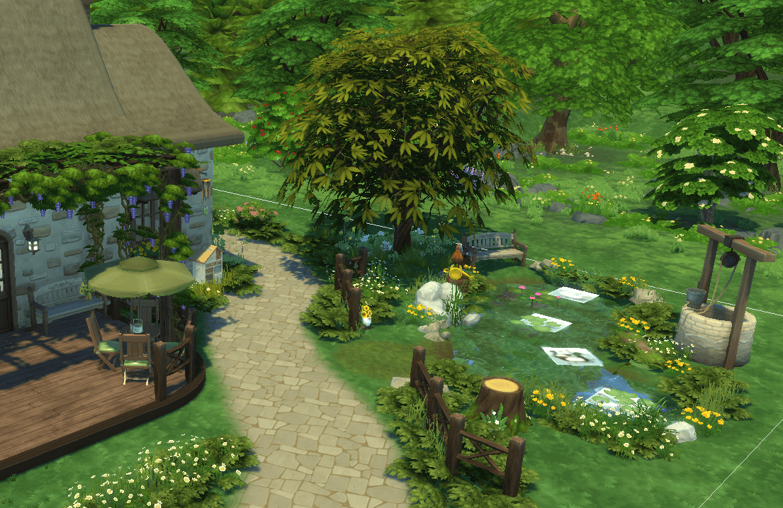 Cottage with a simple horse stable - Gallery - The Sims 4 Rooms / Lots ...