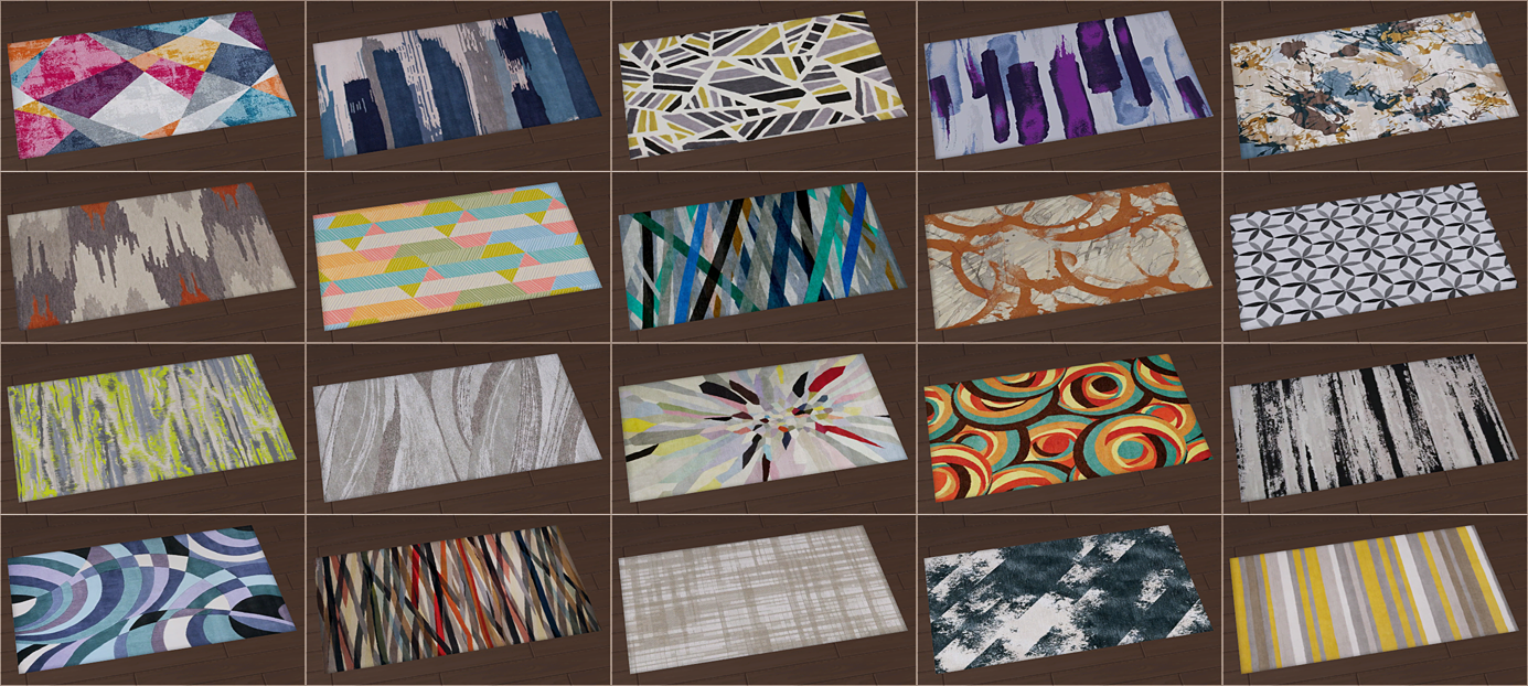 [Veranka] Various Rugs - The Sims 4 Build / Buy - CurseForge