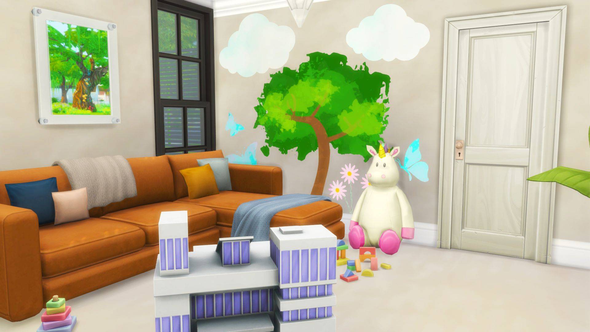 Suburban Dream - Playroom/Family Room - The Sims 4 Rooms / Lots ...