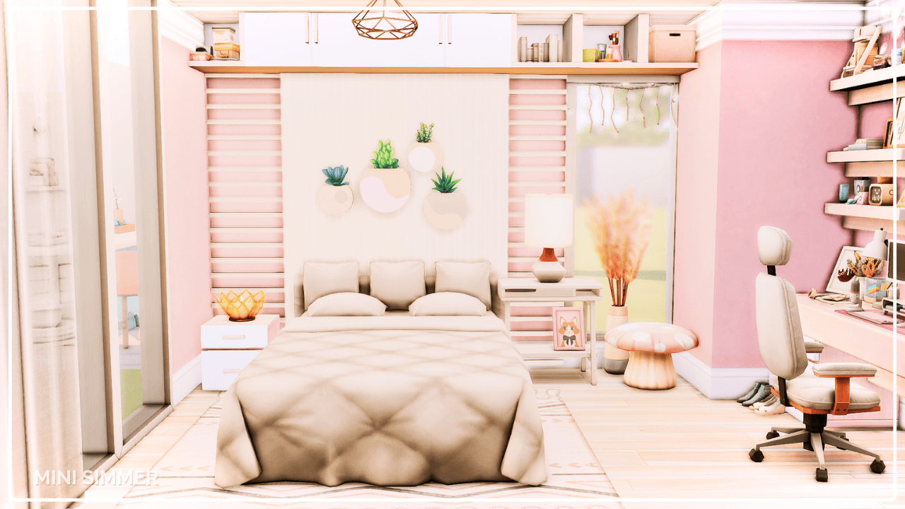 Mira Bedroom - No CC - Gallery - The Sims 4 Rooms / Lots - CurseForge