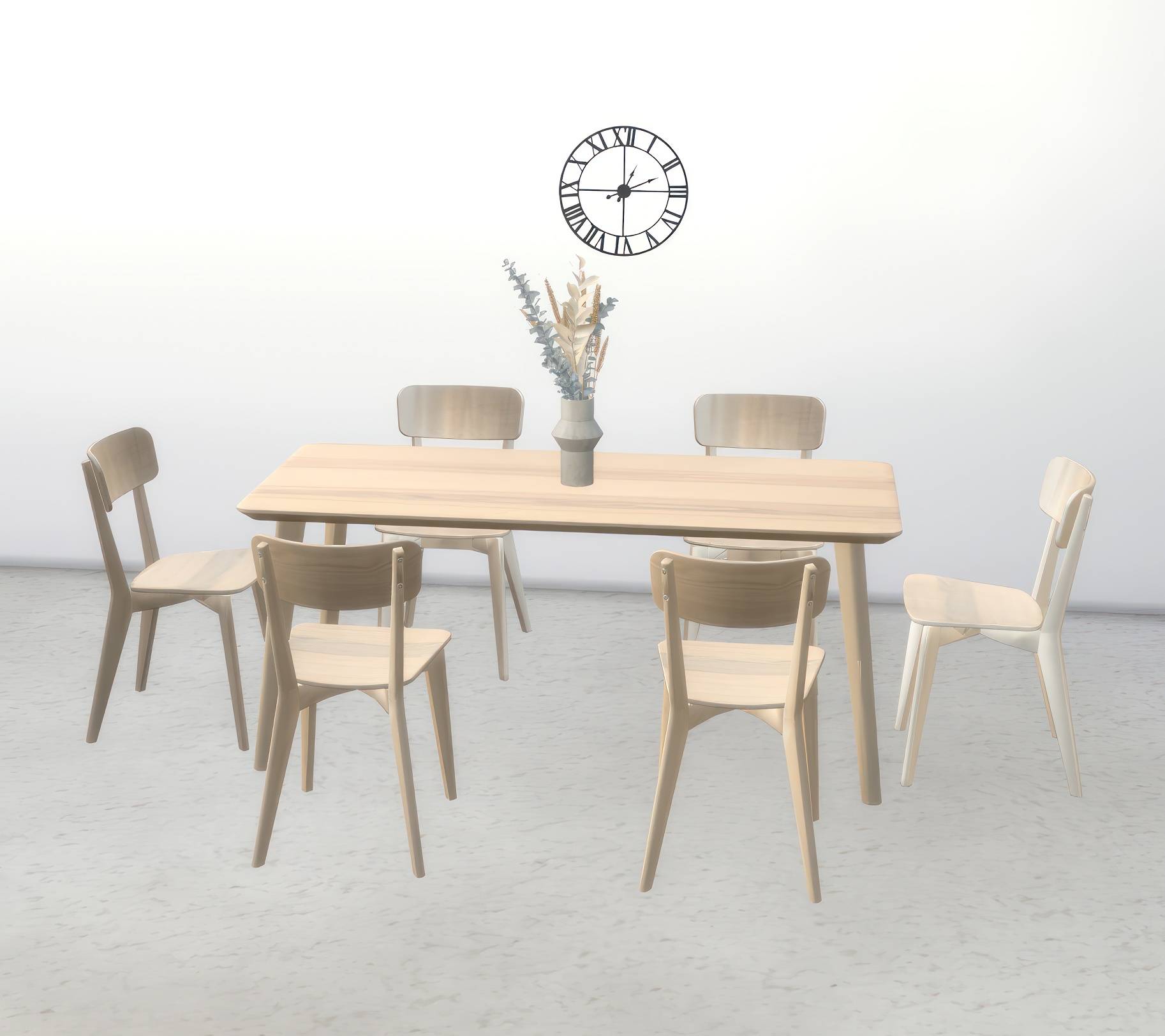 Eartha minimal dinning set - The Sims 4 Build / Buy - CurseForge
