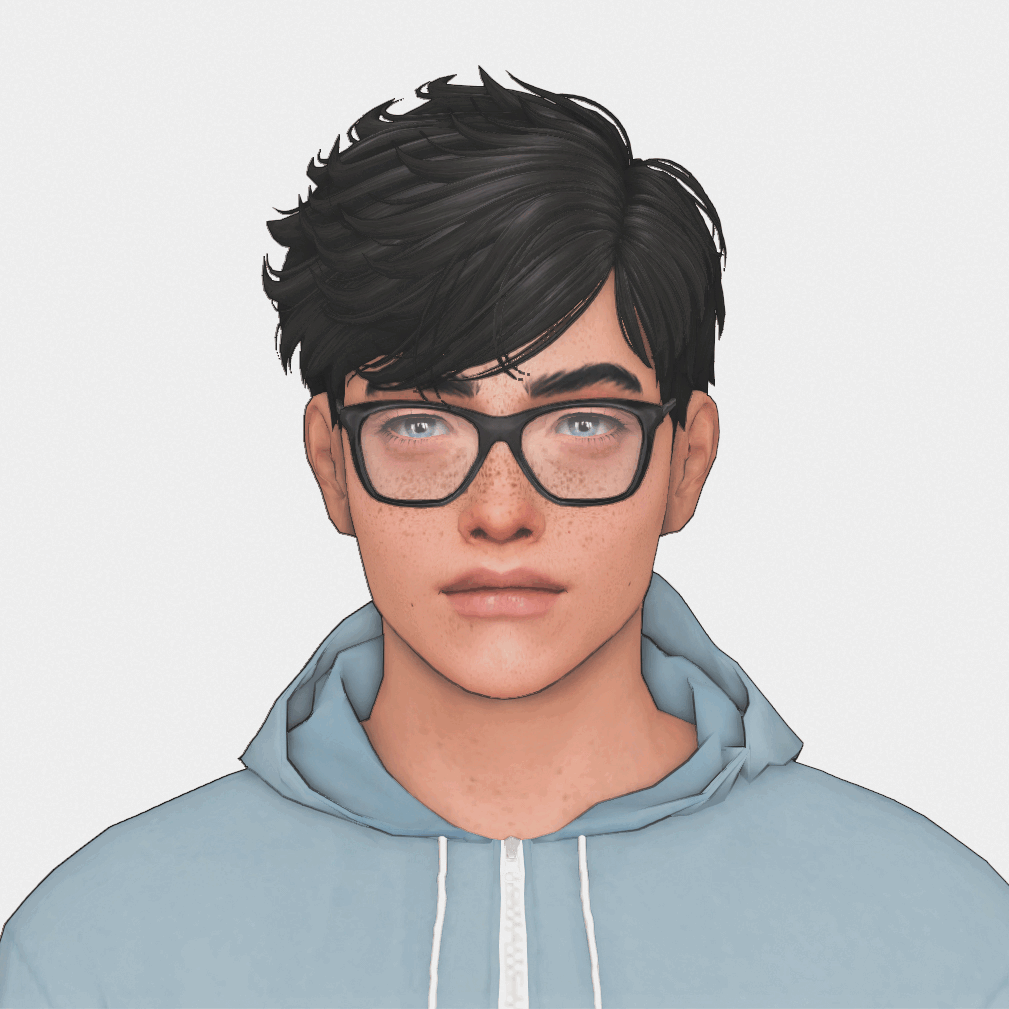 Blaise Hair - Gallery - The Sims 4 Create a Sim - CurseForge