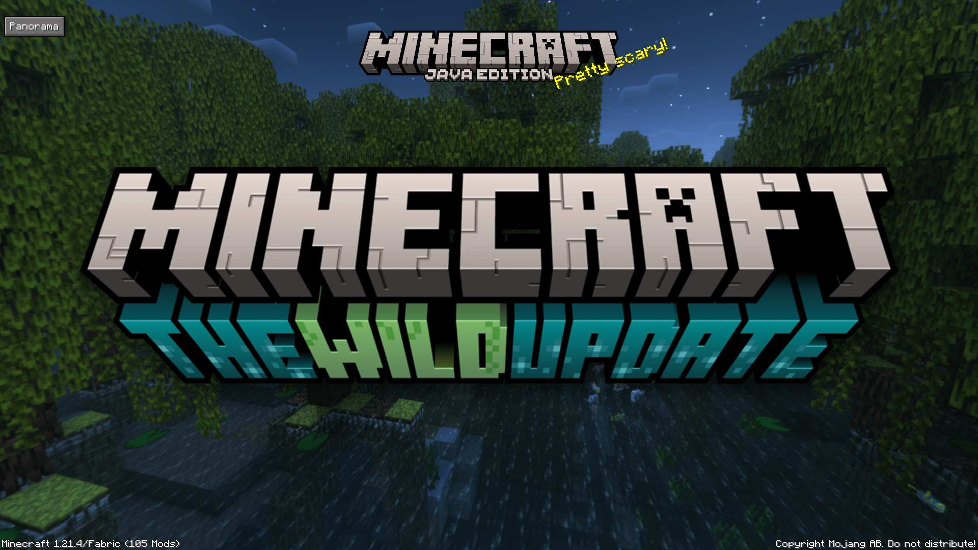 Wild Update Panorama with Shaders [Night] - Minecraft Resource Packs ...