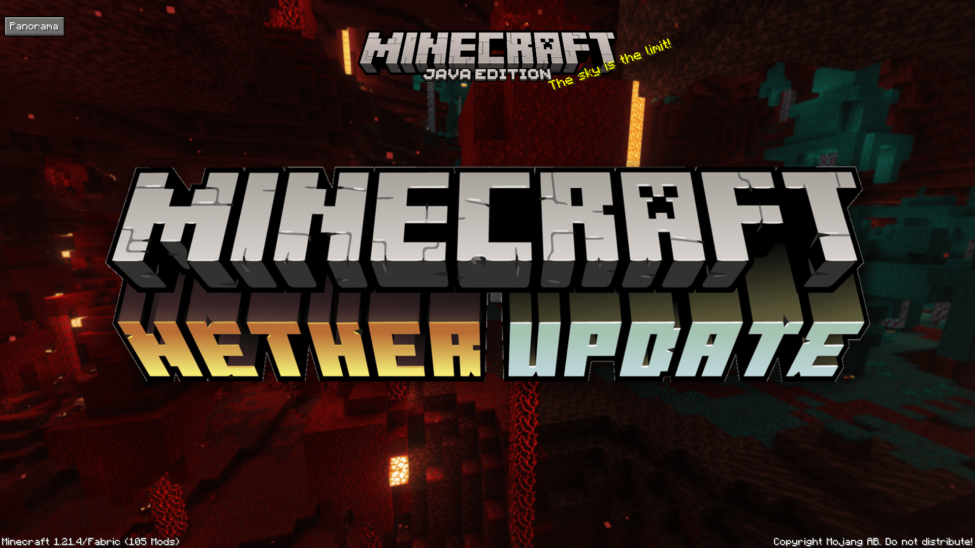 Nether Update Panorama With Shaders Minecraft Resource Packs Curseforge