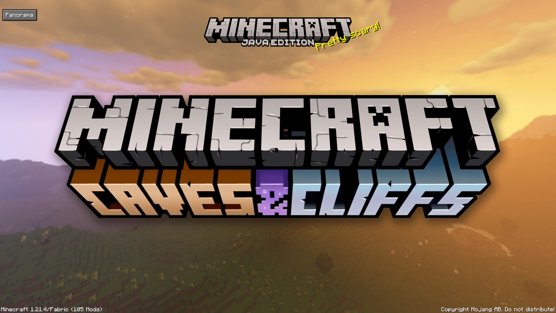 Caves & Cliffs Part 2 Panorama with Shaders - Minecraft Resource Packs ...