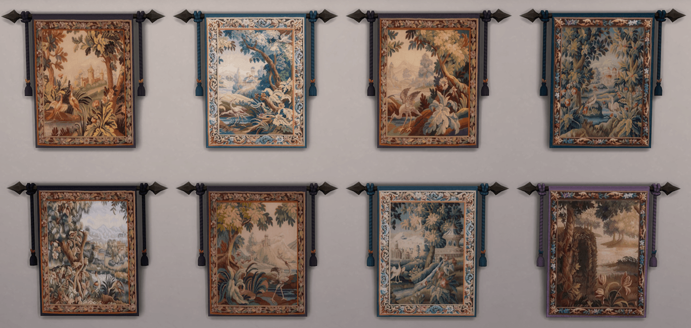 Antique Verdure Tapestry - The Sims 4 Build / Buy - CurseForge
