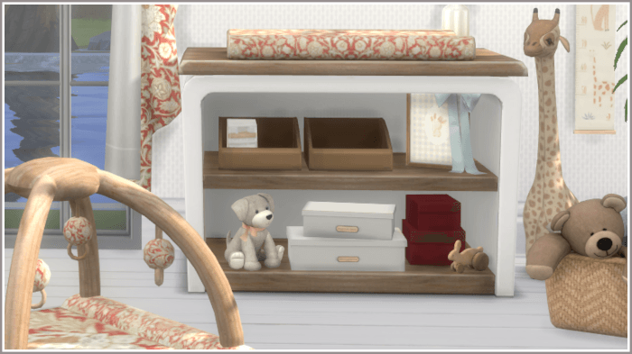 William Morris Baby Playmat + Changing Table - Gallery - The Sims 4 ...