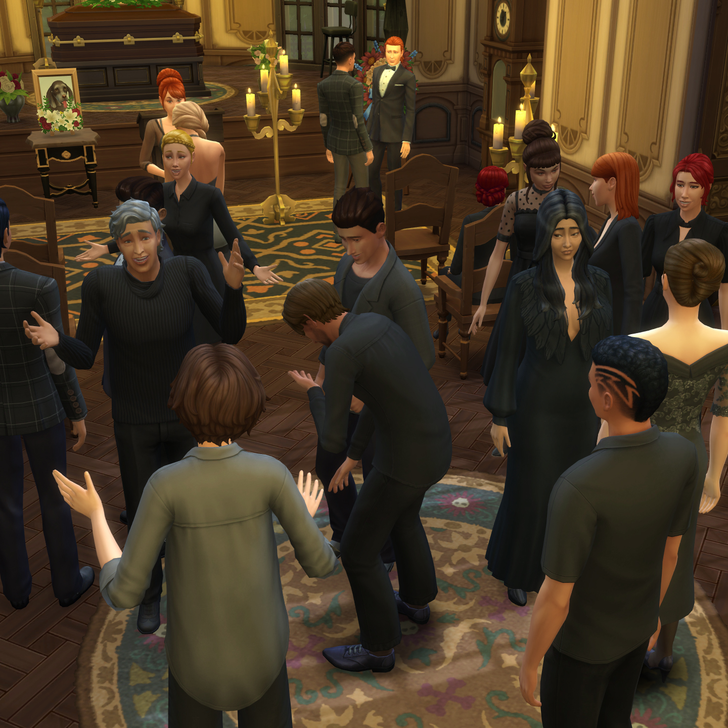 Default Black Funeral Attire - The Sims 4 Mods - CurseForge