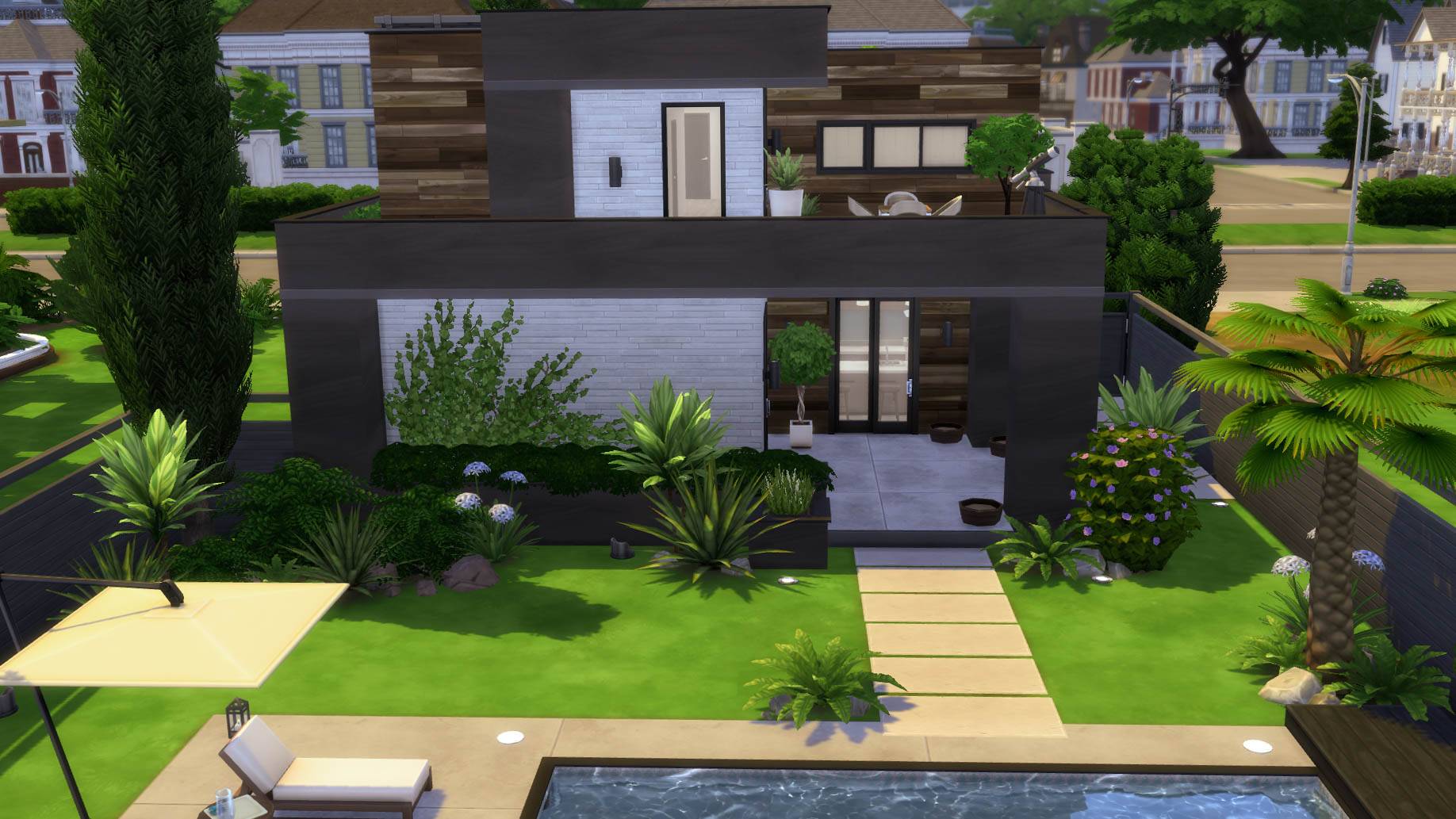 Modern Dream Home (Unfurnished) - Gallery - The Sims 4 Rooms / Lots - CurseForge