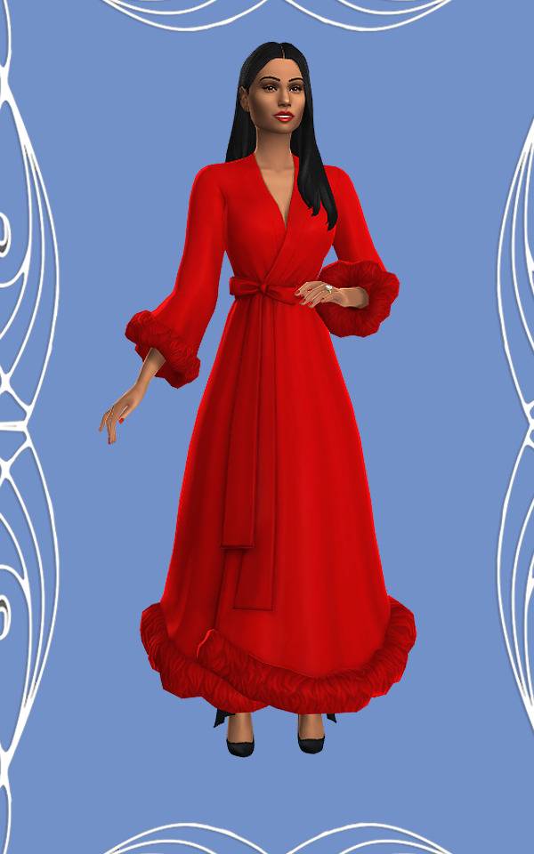 The "Rich Widow" Robe - Gallery - The Sims 4 Create a Sim - CurseForge