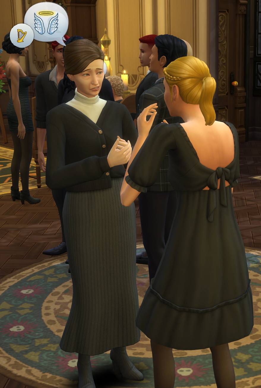 Growing Together Funeral Attire Addon. - The Sims 4 Mods - CurseForge