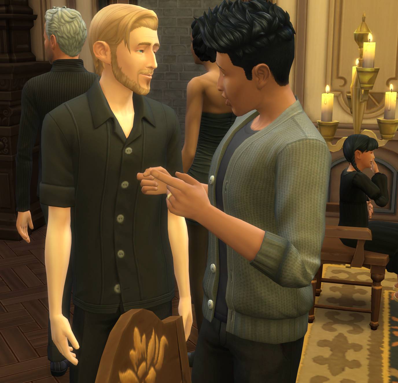 Discover University Funeral Attire Addon - Gallery - The Sims 4 Mods ...