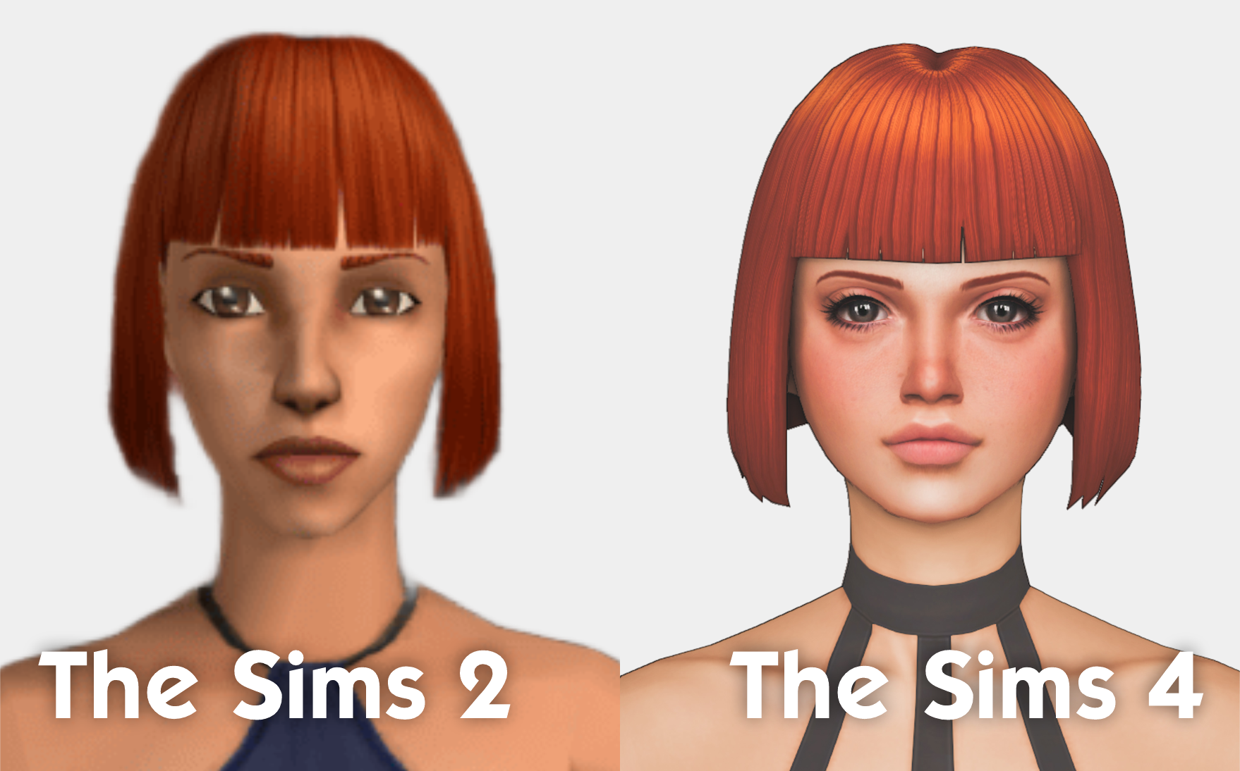 Rebe Hair - TS2 to TS4 - The Sims 4 Create a Sim - CurseForge