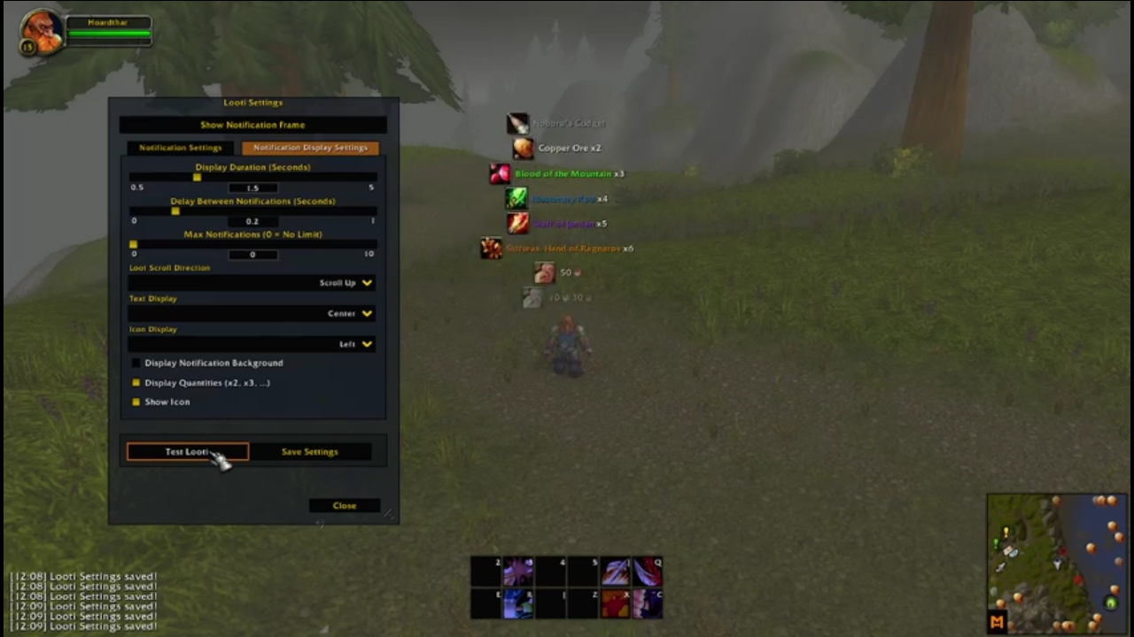 Looti - Scrolling Loot Notifications - Gallery - World of Warcraft Addons - CurseForge