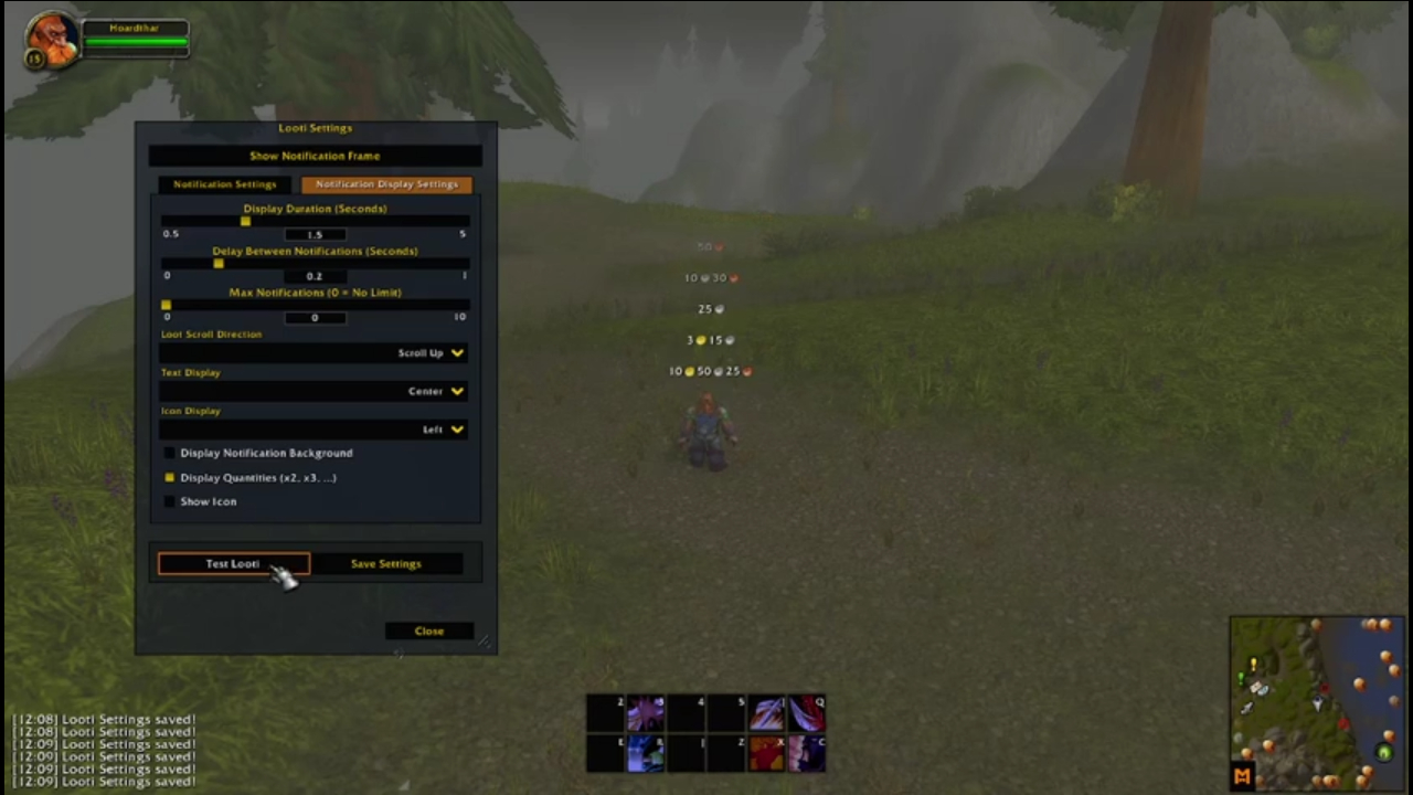 Looti - Scrolling Loot Notifications - Gallery - World of Warcraft Addons - CurseForge