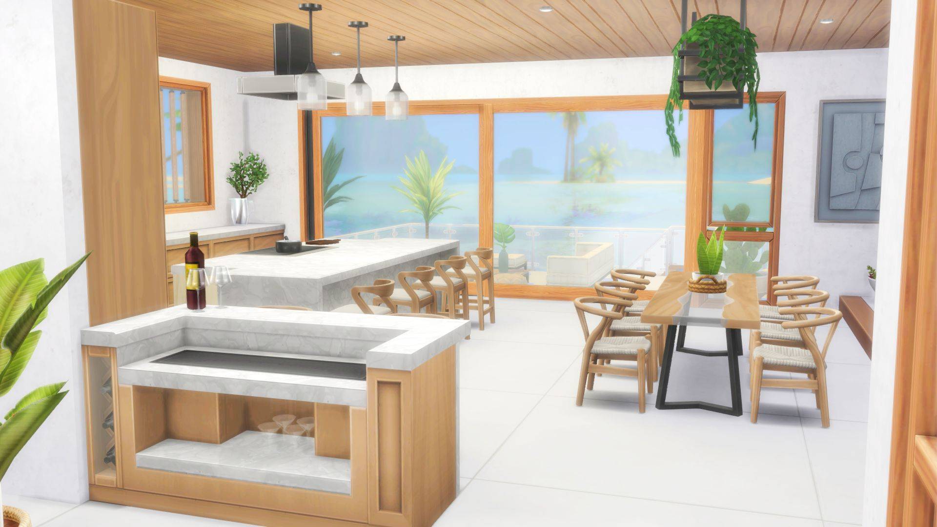 Island Dreams - Kitchen & Dining - The Sims 4 Rooms / Lots - CurseForge