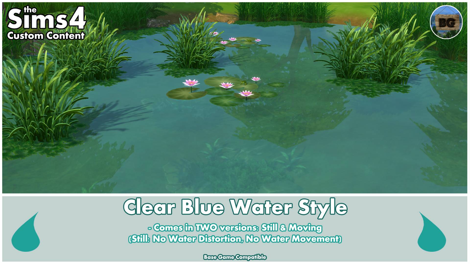 Clear Blue Water ~ Style ~ Styles ~ Pool - The Sims 4 Build / Buy ...