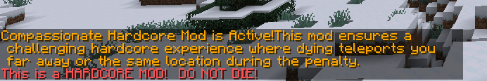 Compassionate Hardcore - Gallery - Minecraft Mods - CurseForge