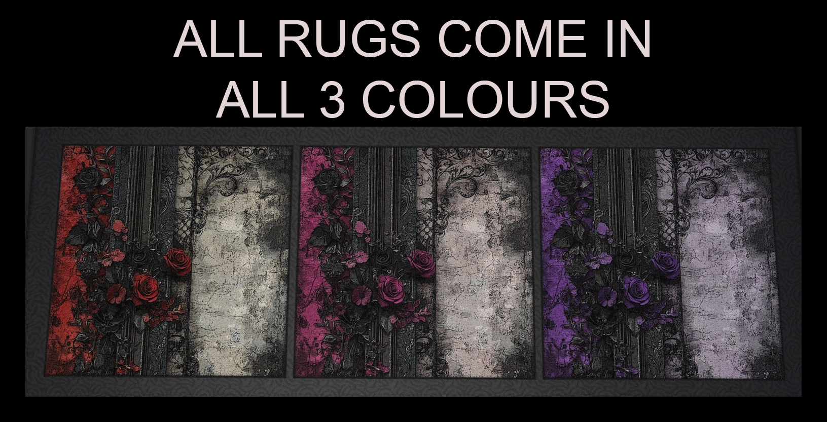 Gothic Love - Paintings and Rugs - Gallery - The Sims 4 Build / Buy ...
