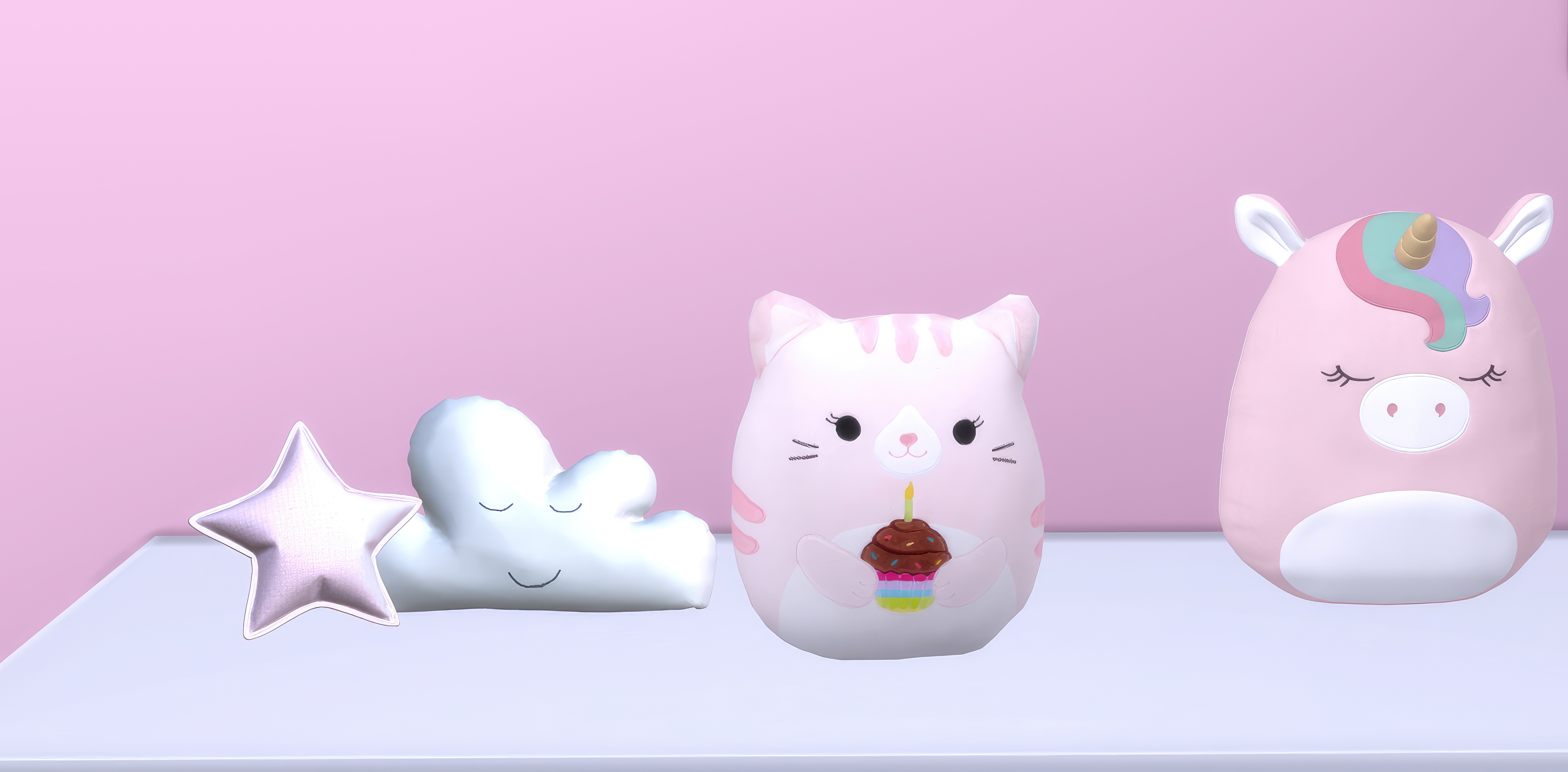 Kids birthday kitty plush toy cushion - The Sims 4 Build / Buy - CurseForge