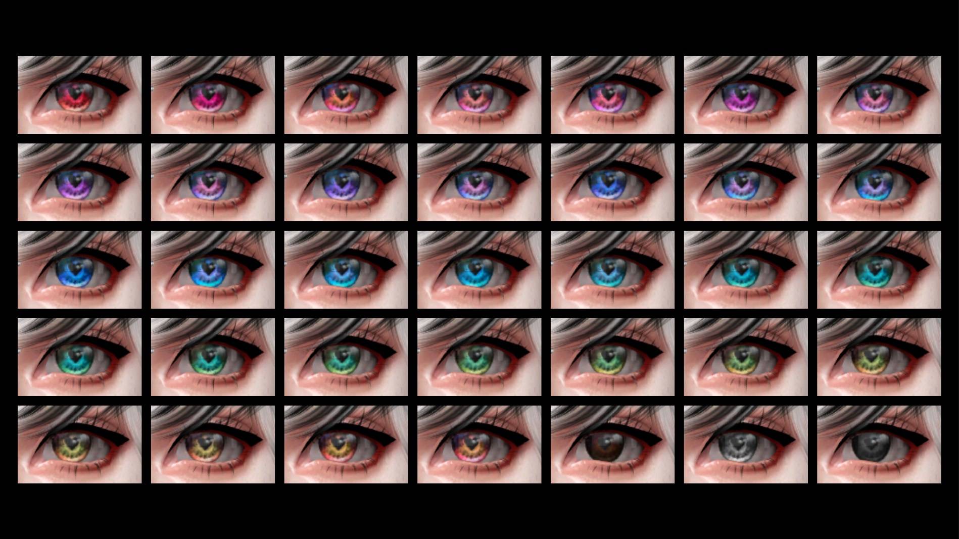 H.U.E - Valentine's Eyes Heart Pupils V2 - Gallery - The Sims 4 Create ...