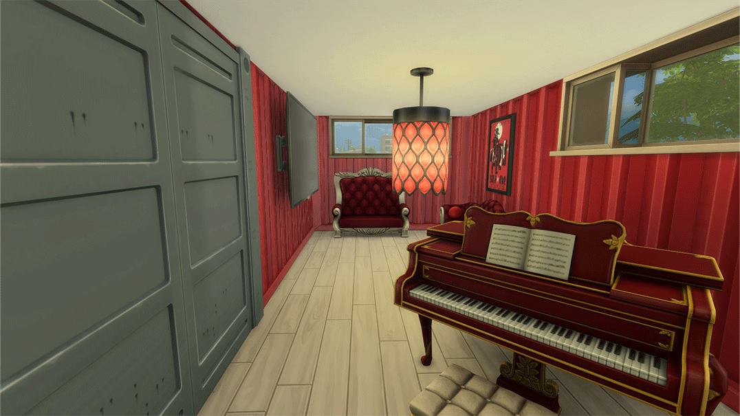 The Haunted Container - No CC - Gallery - The Sims 4 Rooms / Lots - CurseForge