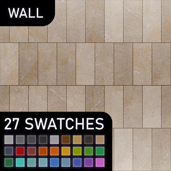 🧱 [ESI] Subtle Variant Tile (Wall) | Wall - Gallery - The Sims 4 Build / Buy - CurseForge