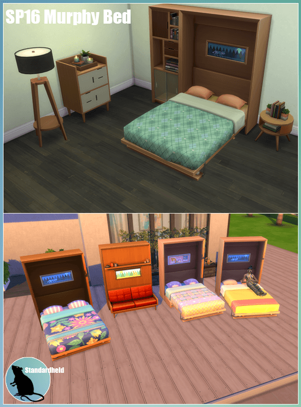 SP16 Murphy Bed - Gallery - The Sims 4 Build / Buy - CurseForge