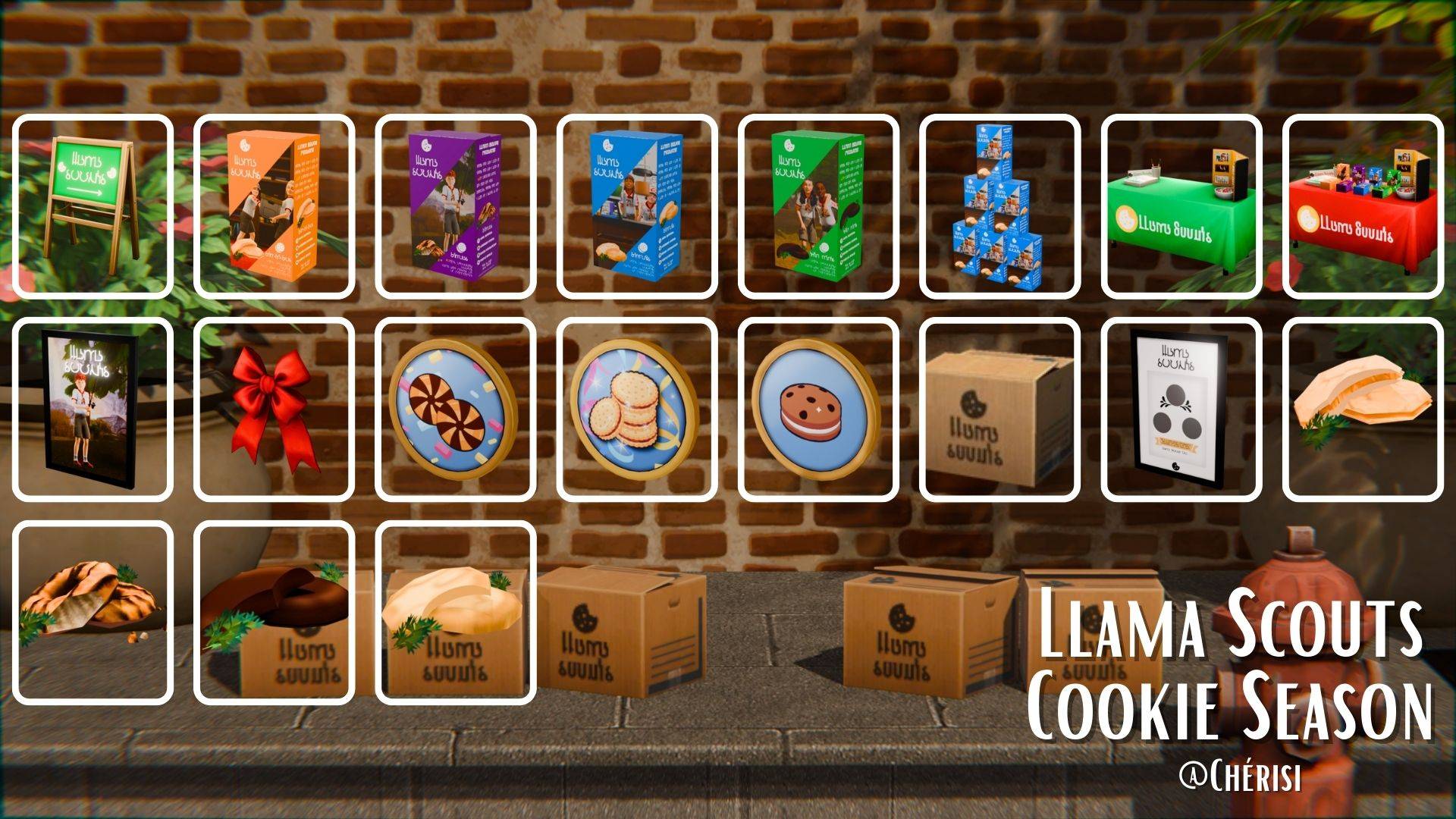 Llama Scouts: Cookie Season Mod - Gallery - The Sims 4 Mods - CurseForge
