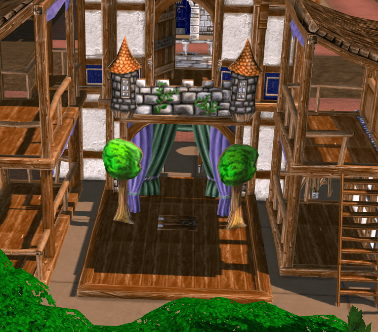 Medieval Old Town Hood Deco Houses - Theatre Set - Gallery - The Sims 4 ...
