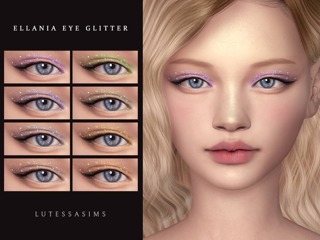 Ellania Eye Glitter - The Sims 4 Create a Sim - CurseForge